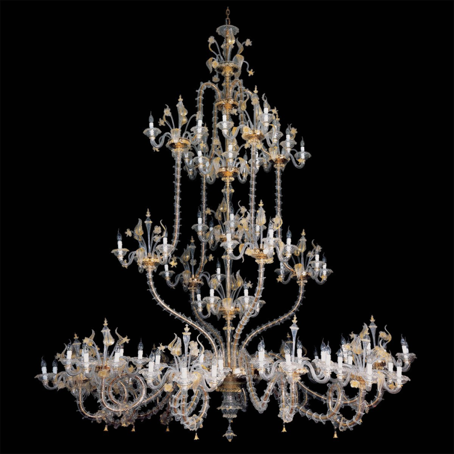 Venice Arte, Master glassmakers creating Murano glass chandeliers