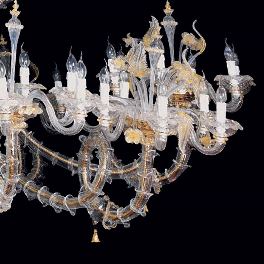 Venice Arte, Master glassmakers creating Murano glass chandeliers