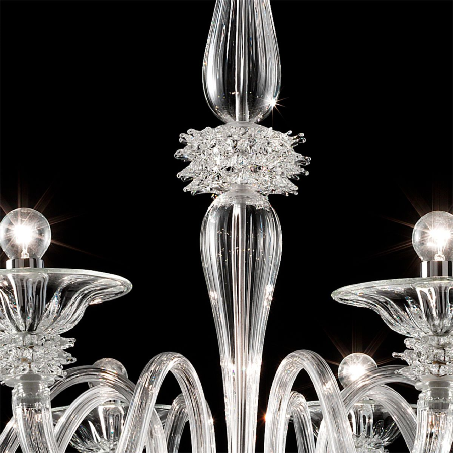 Venice Arte, Master glassmakers creating Murano glass chandeliers